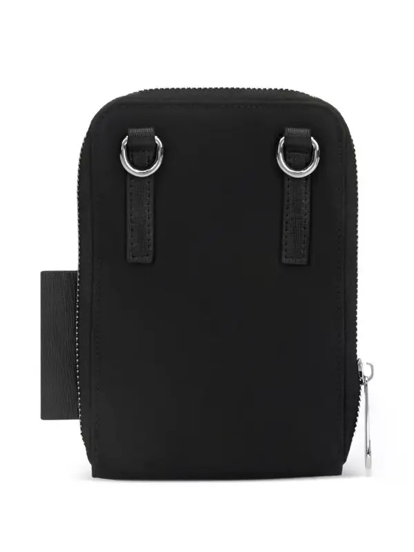Philipp Plein Zipped Smartphone Messenger Bag
