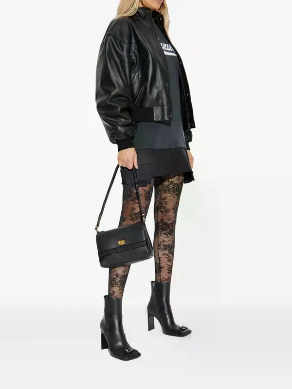 Balenciaga Logo-embroidered Layered Dress