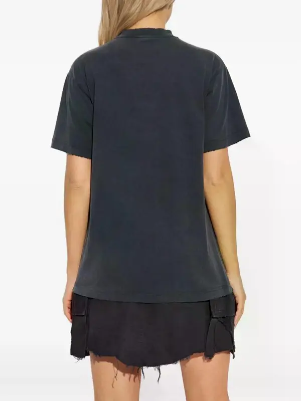 Balenciaga Logo-embroidered Layered Dress