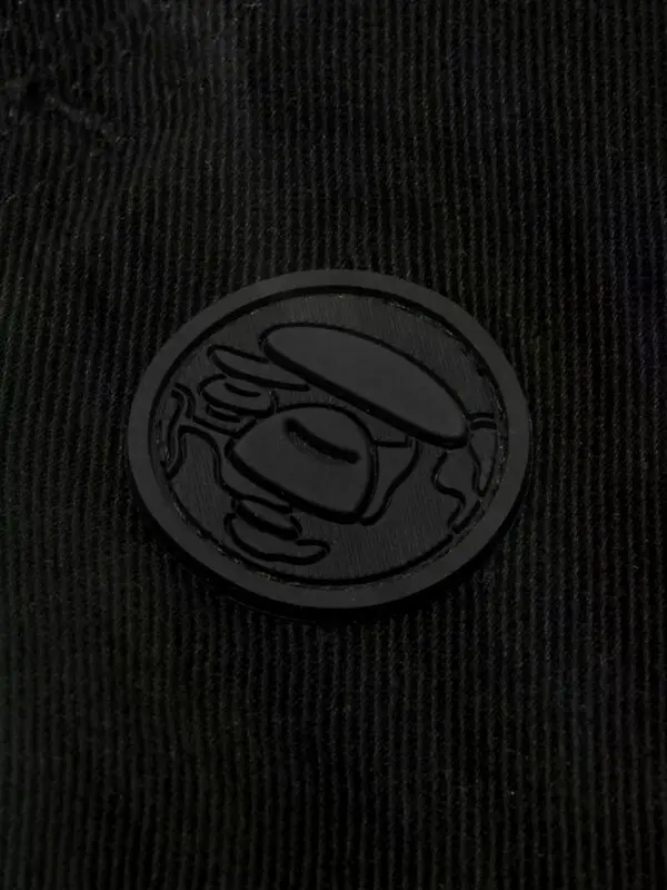 AAPE BY *A BATHING APE Logo Detail Wide-leg Trousers