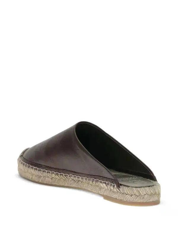 Brunello Cucinelli Leather Jute Espadrilles