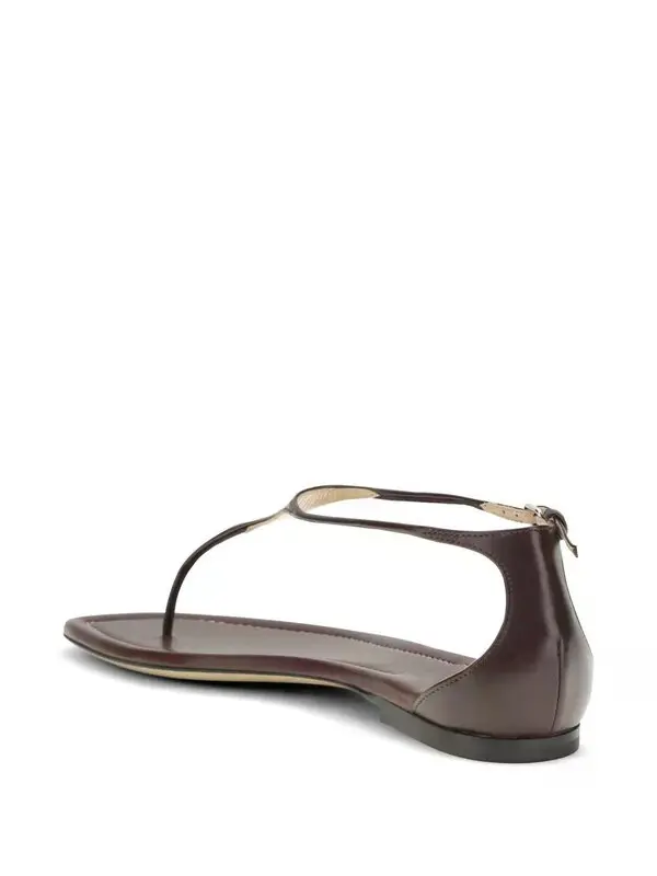 FRANCESCO RUSSO T-strap Square-toe Sandals