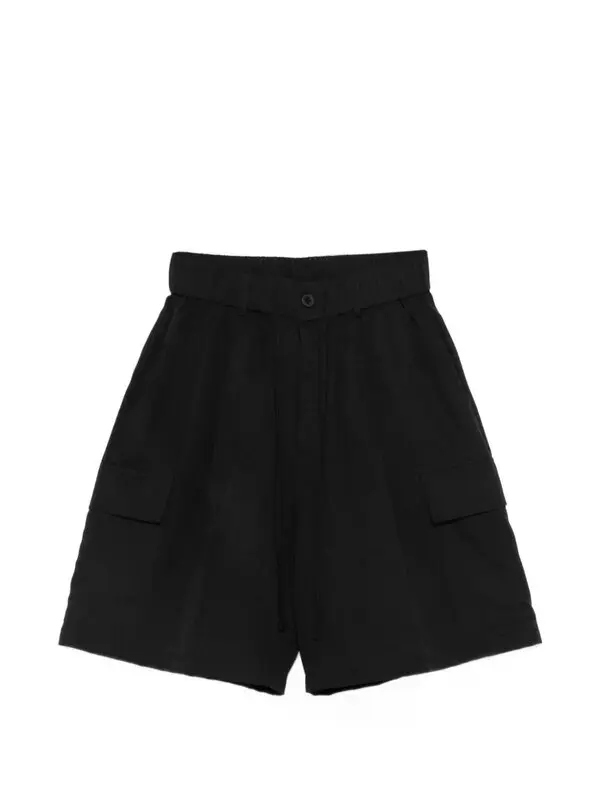 Imperial Cargo Drawstring Shorts - Black