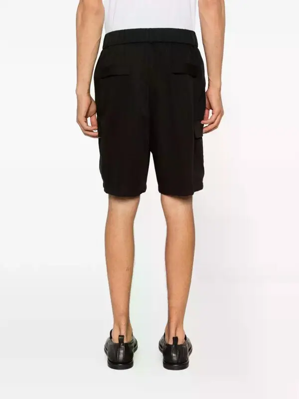 Imperial Cargo Drawstring Shorts - Black