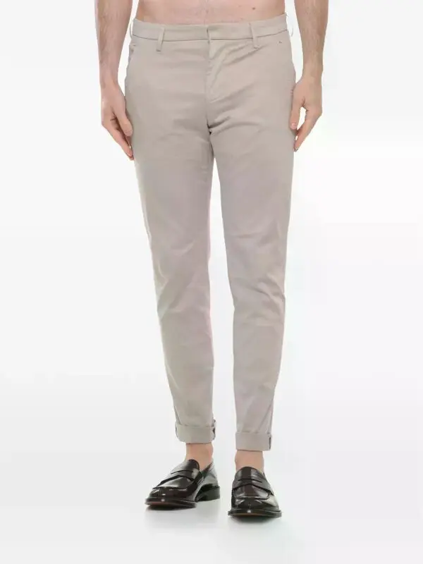 DONDUP Cuffed Trousers - Neutrals