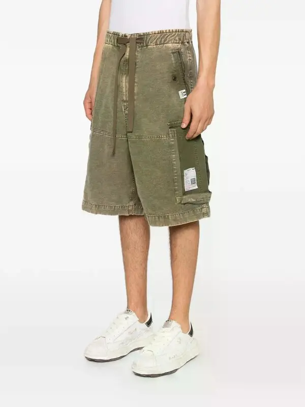 Mihara Yasuhiro Drawstring Cargo Shorts
