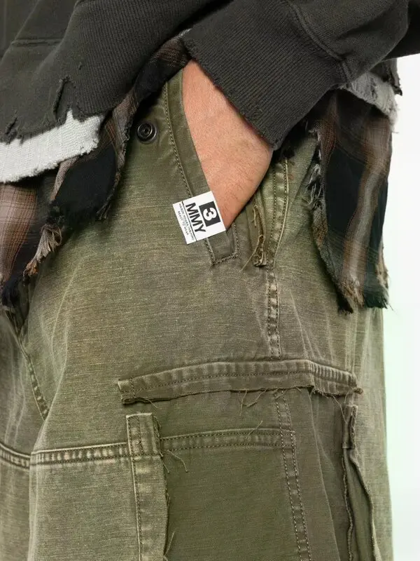 Mihara Yasuhiro Drawstring Cargo Shorts