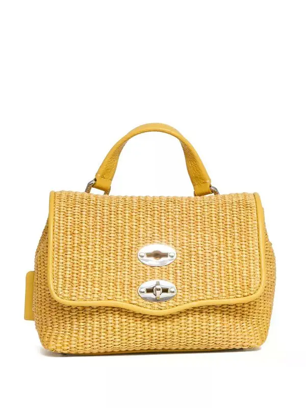 ZANELLATO Baby Postina Tote Bag - Yellow