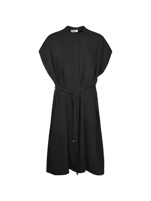 Herno Belted Midi Dress - Black