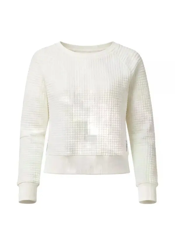 REEBOK Textured Crewneck Sweatshirt
