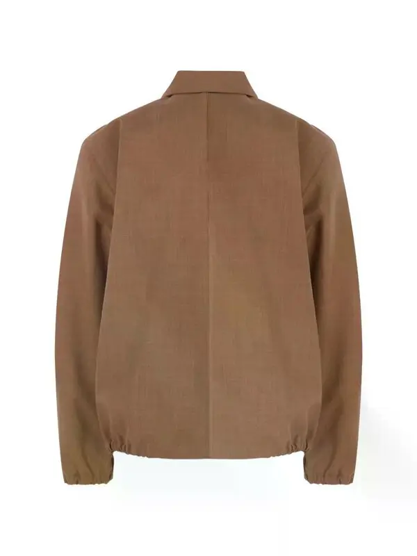 Auralee Zip-up Wool Jacket