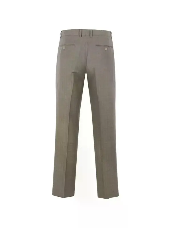 Auralee Wool Pinstripe Trousers