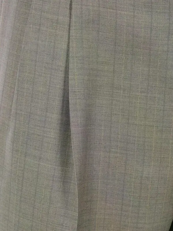 Auralee Wool Pinstripe Trousers