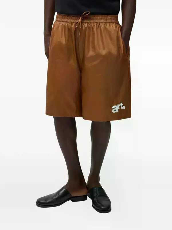 ARTE ANTWERP Logo Drawstring Shorts