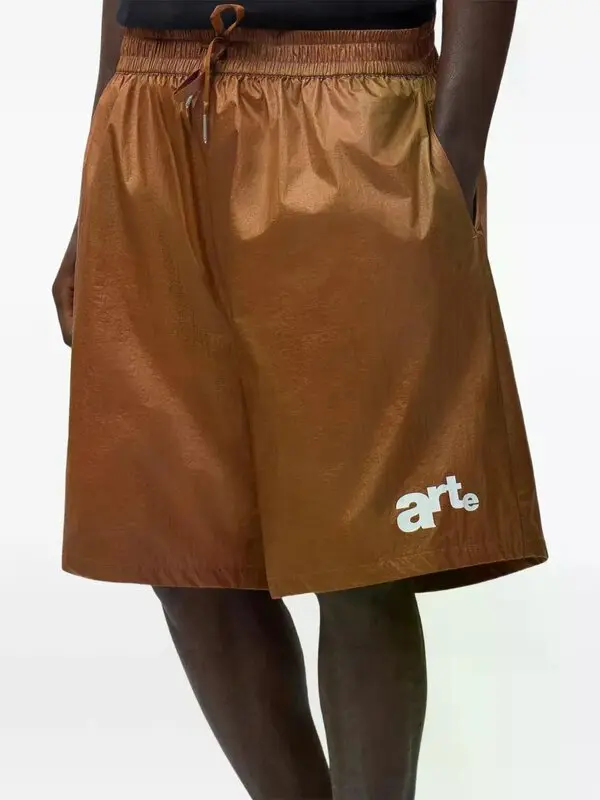 ARTE ANTWERP Logo Drawstring Shorts