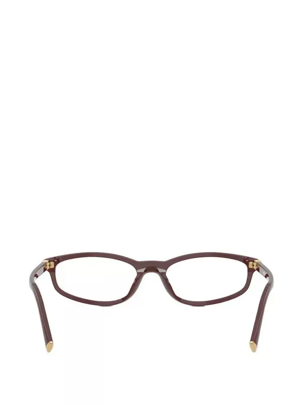 Miu Miu Round-frame Glasses - Brown