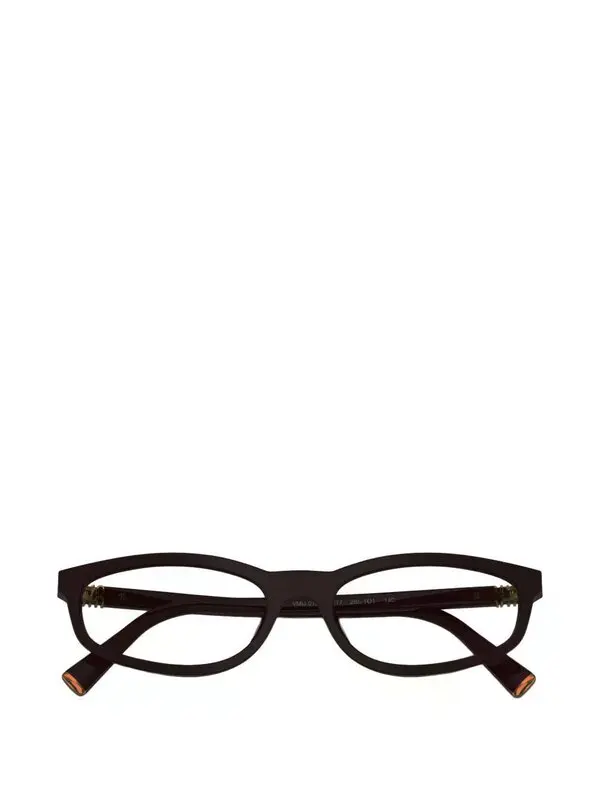 Miu Miu Round-frame Glasses - Brown