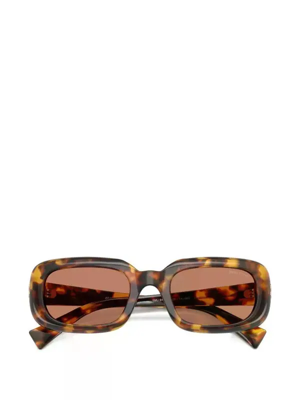 Miu Miu Rectangle-frame Sunglasses