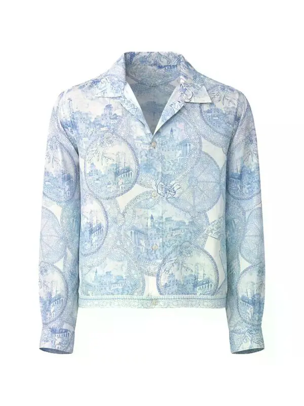 Camilla Patterned Crop Jacket