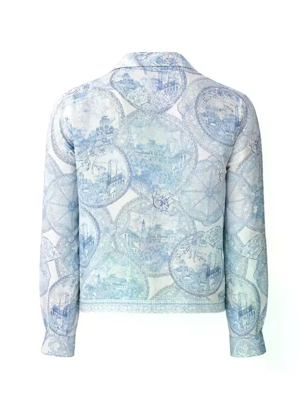 Camilla Patterned Crop Jacket