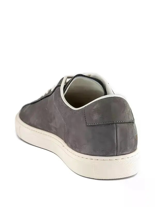 COMMON PROJECTS Top-stitching Suede Sneakers - Grey