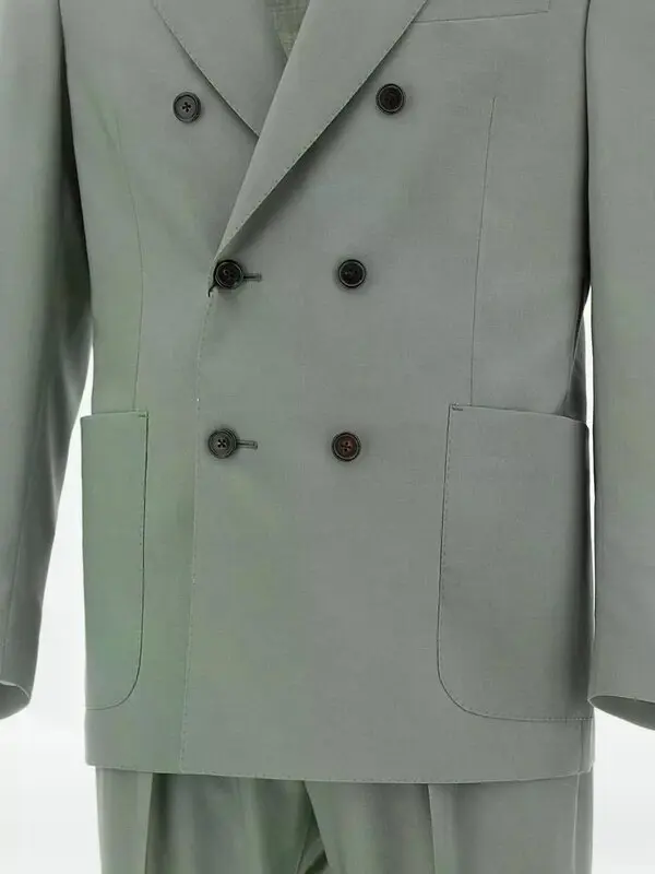 Corneliani Double-breasted Patch Pocket Suit