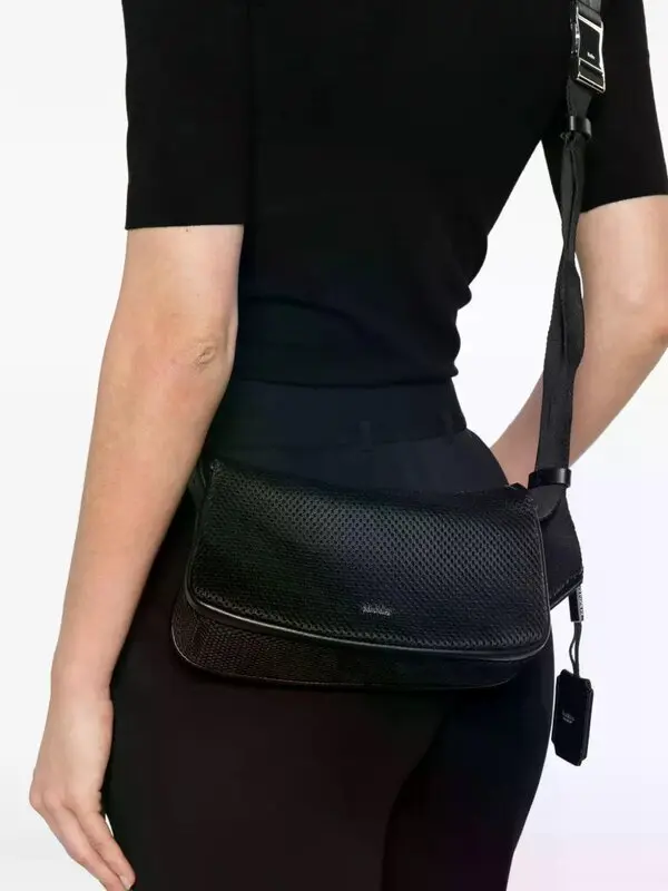Max Mara Perforated Shoulder Bag