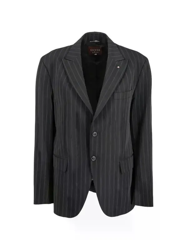 Guess Pinstripe Two-button Jacket