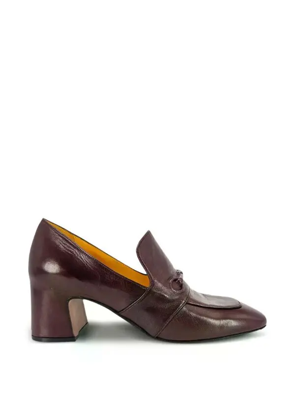 MADISON MAISON Hidden-bit Leather Loafers - Brown