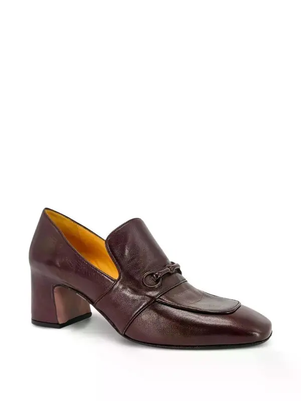 MADISON MAISON Hidden-bit Leather Loafers - Brown