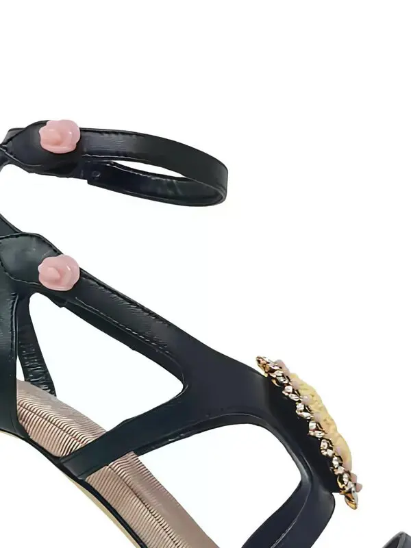 MADISON MAISON Cameo Leather Sandals