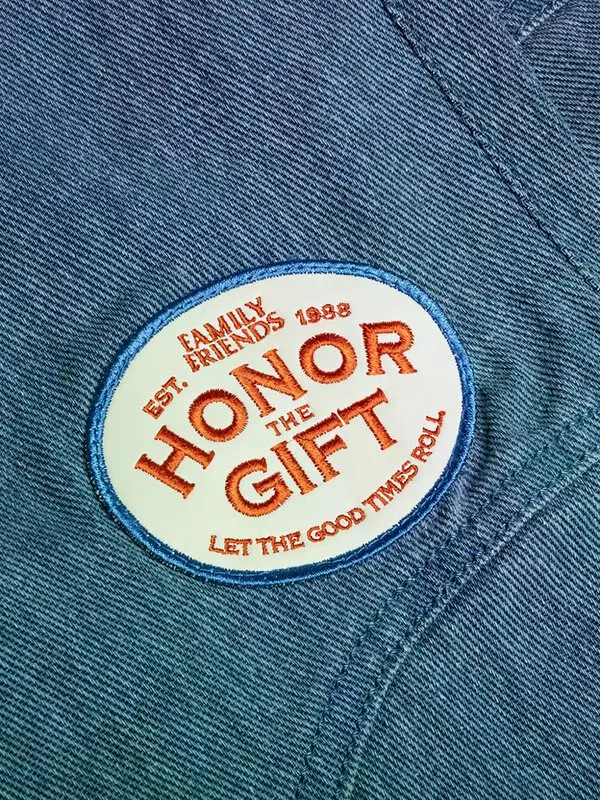 HONOR THE GIFT Logo-patch Trousers