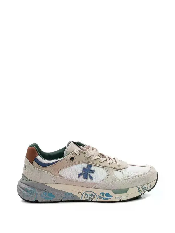 Premiata Mase 25 Panelled Sneakers - Neutrals