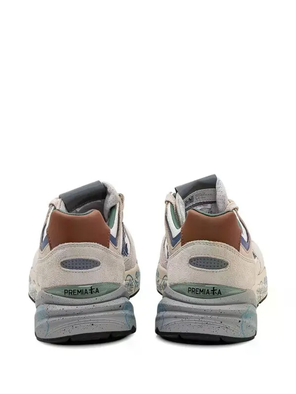 Premiata Mase 25 Panelled Sneakers - Neutrals