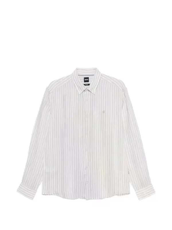 BOSS Striped Button-down Shirt