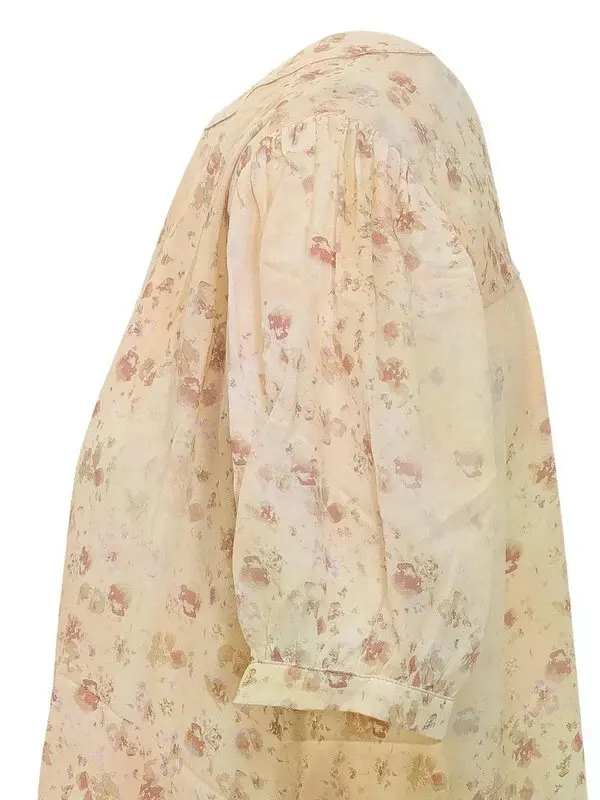 Ba&sh Floral Print Button Shirt