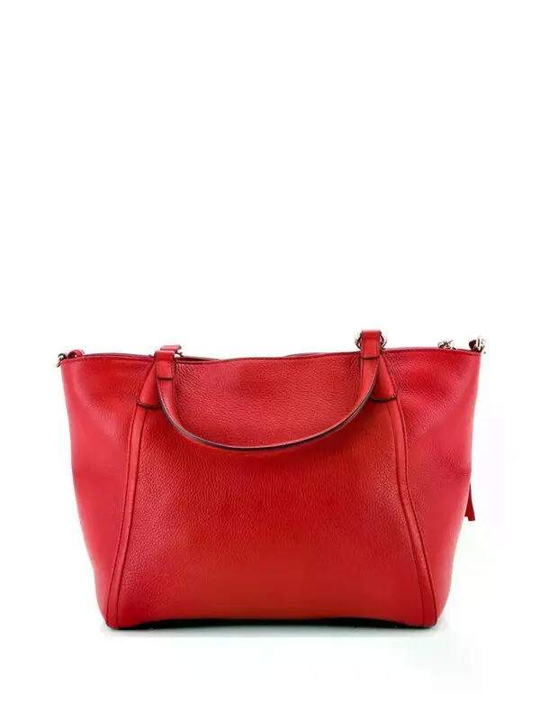 Gucci Soho Convertible Top Handle Satchel - Red