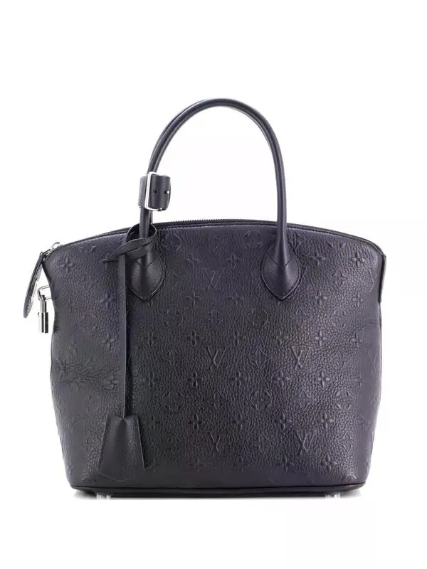 LOUIS VUITTON Lockit Handbag Monogram Revelation Leather Tote