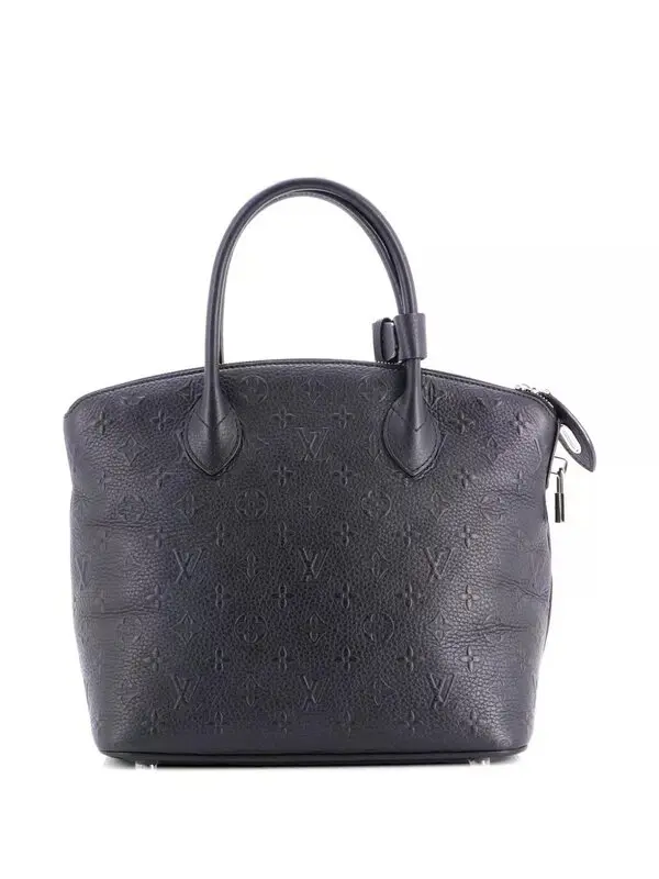 LOUIS VUITTON Lockit Handbag Monogram Revelation Leather Tote