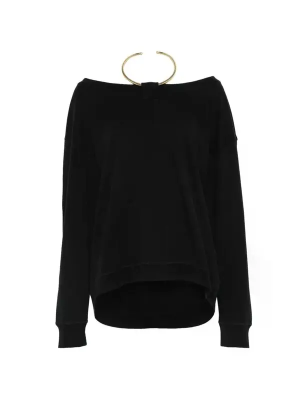 DARKPARK Boat-neck Top