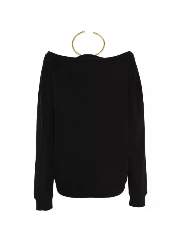 DARKPARK Boat-neck Top