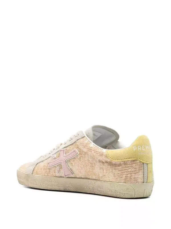 Premiata Steven Sequin-embellished Sneakers
