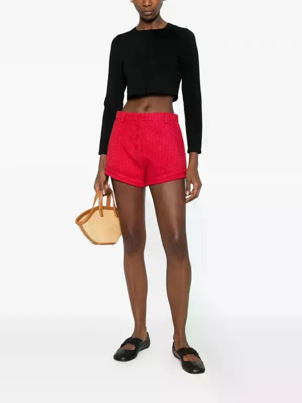 Sandro Button-fastening Cropped Cardigan