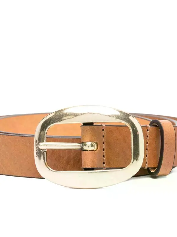 Isabel Marant Étoile Oval Buckle Belt - Neutrals