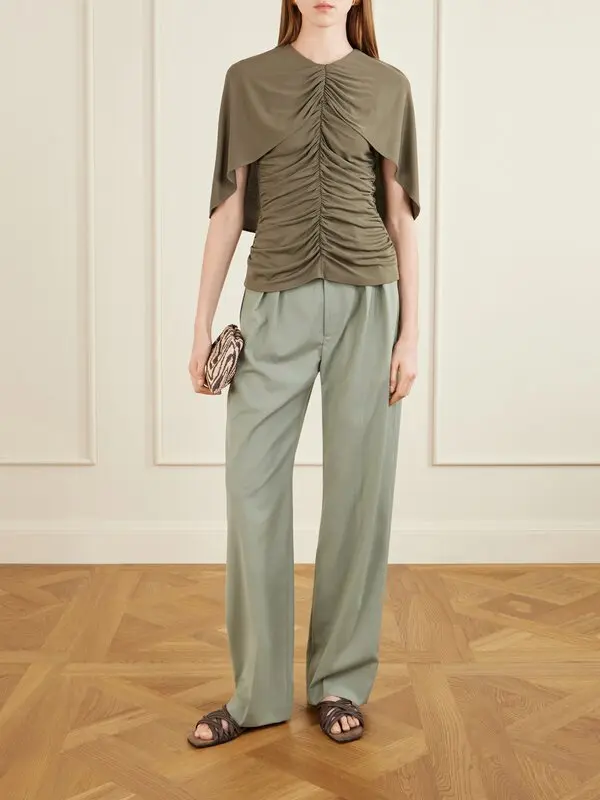 KALLMEYER Emme Cape-effect Jersey Top