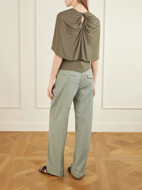 KALLMEYER Emme Cape-effect Jersey Top