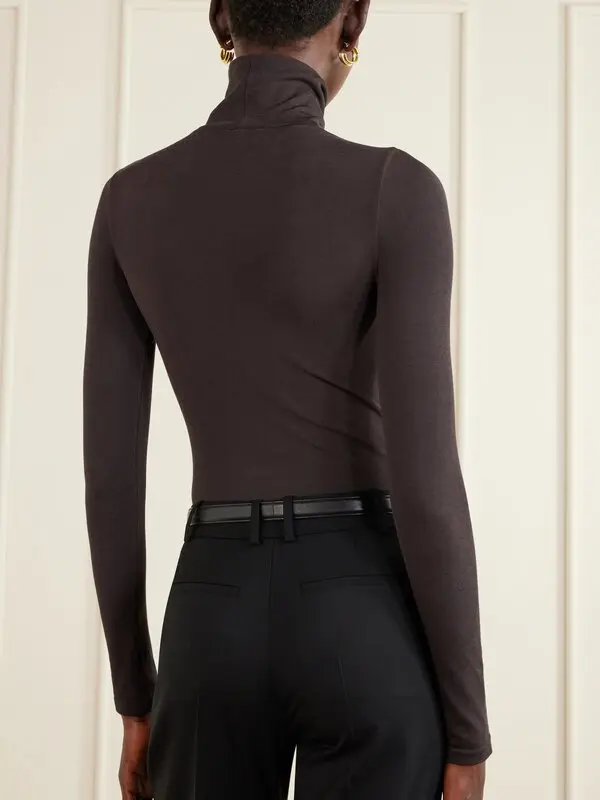 Wolford Colorado Thong Bodysuit - Brown
