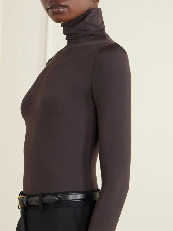 Wolford Colorado Thong Bodysuit - Brown
