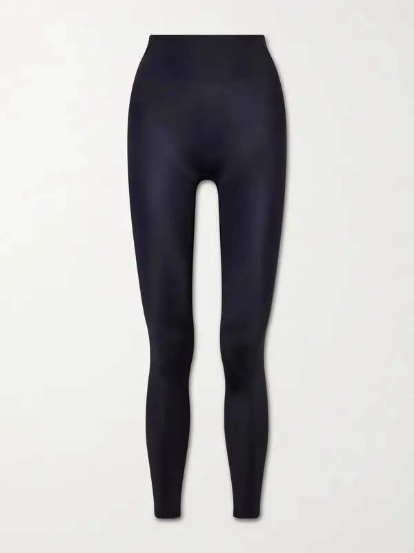 SKIMS Nikeskims Shine Leggings - Black