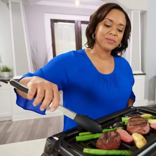 KITCHEN CHEF Indoor Smokeless Rotisserie Grill